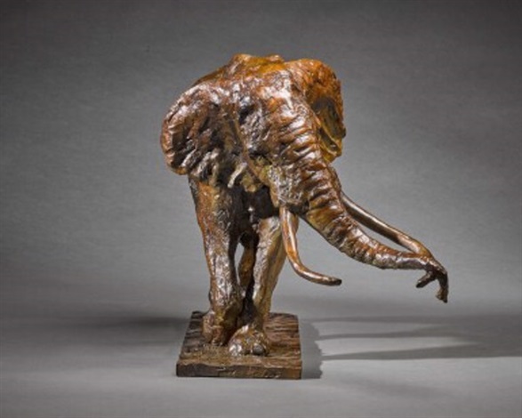 One Ton, Bull Elephant by Mark Coreth on artnet