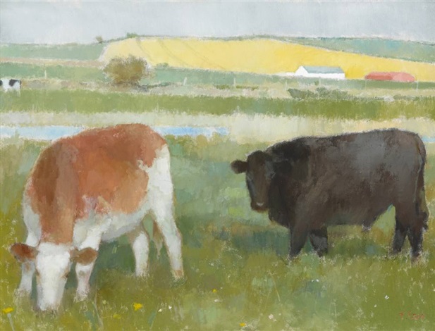 THE TWO COWS by Tom Carr on artnet