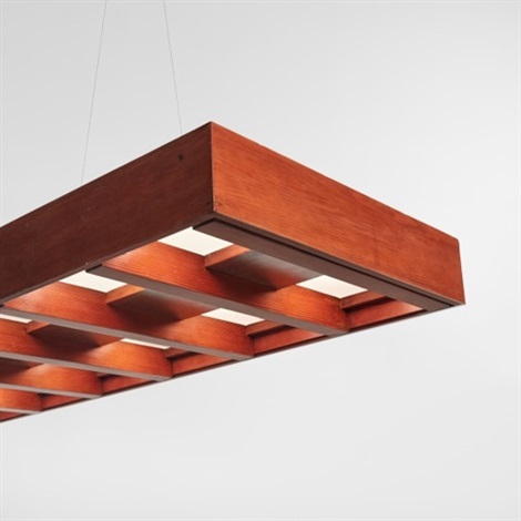 Unique ceiling light, designed for Huguette and Jean Borot, Paris ...