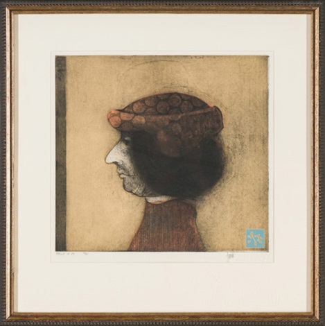 2 Portrait of a Young Artist Portrait at 26 by Mauricio Lasansky on artnet