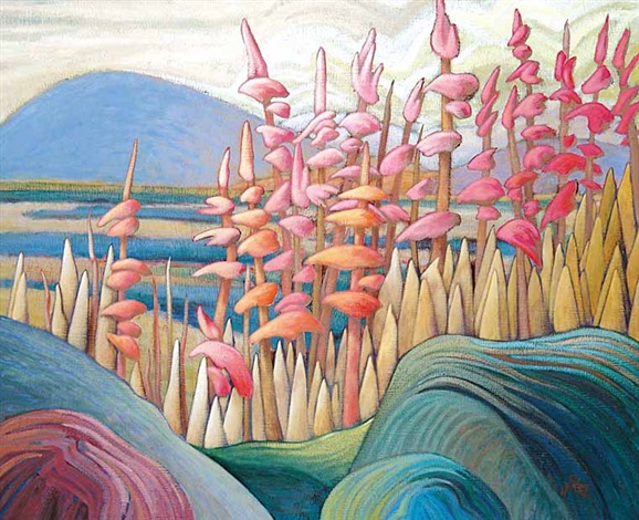 Entrance to gamitagama lake, Algoma by James Edward Hergel on artnet