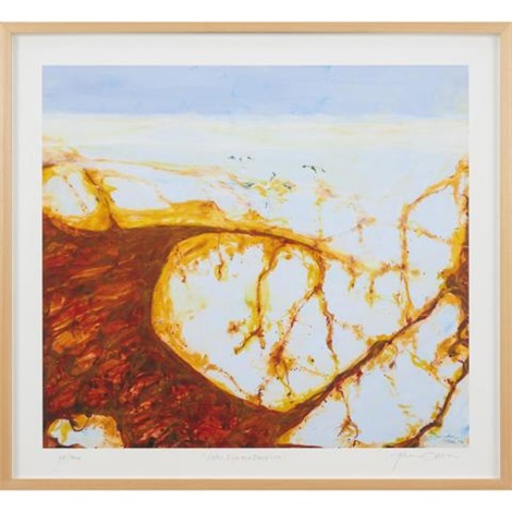 Lake Eyre - The Desert Sea by John Henry Olsen on artnet