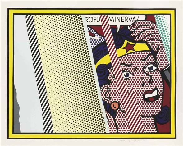 Reflections on Minerva from Reflections by Roy Lichtenstein on artnet
