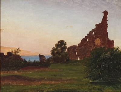 Ved Hammershus by Vilhelm Peter Karl Kyhn on artnet