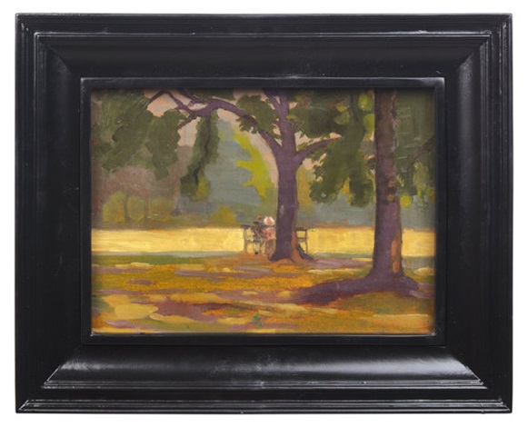In Central Park a double-sided work by Edward Henry Potthast on artnet