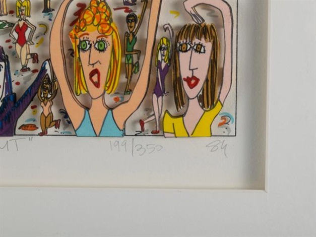 Women Who Work Out by James Rizzi on artnet