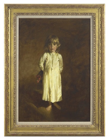 Portrait of Cathy by Aaron Shikler on artnet