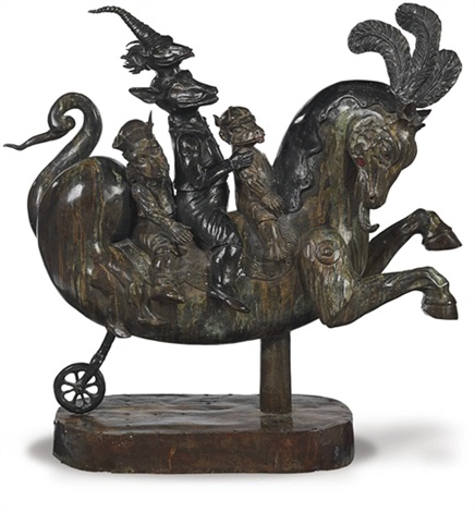 Niños en carrusel by Alejandro Colunga on artnet