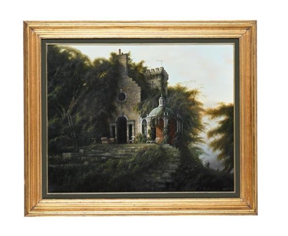 HOUSE WITH REGENCY PAVILION by Felix Kelly on artnet