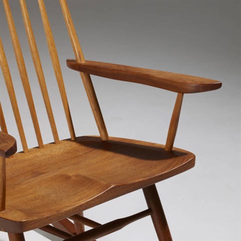 New Chair Rocker with Arms by George Nakashima on artnet