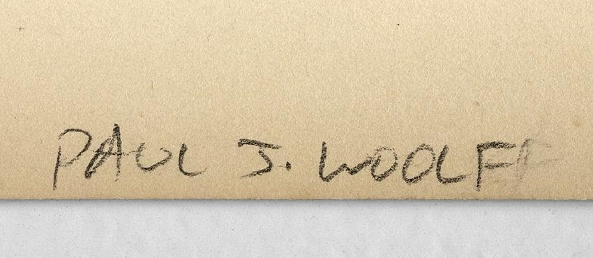 Still Life with Standing Buddha Sculpture and Decanter by Paul J. Woolf ...