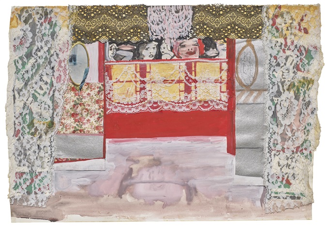Theatre Design for Irmas Room in The Balcony by Jean Genet by Pauline ...