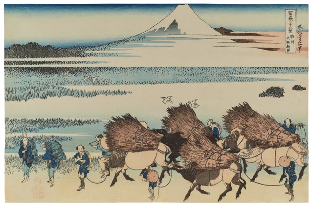 Fugaku sanjurokkei Thirty-six views of Mount Fuji by Hokusai on artnet