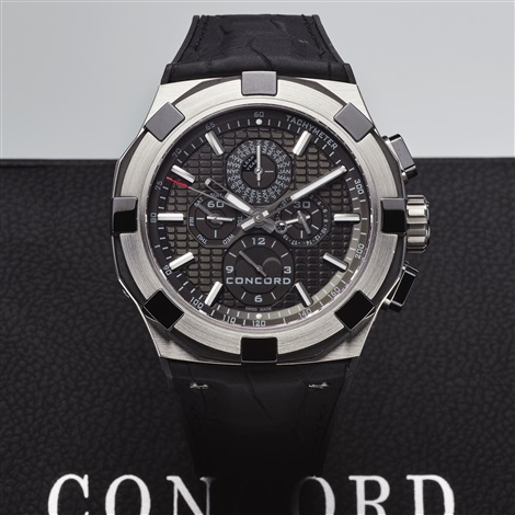 CONCORD REF. 01.6.80.1088 PERPETUAL CALENDAR CHRONO PLATINUM TITANIUM ...