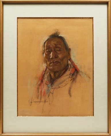 Chief Joseph Heavy Shield by Nicholas de Grandmaison on artnet