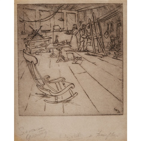 In the Studio by Franz Kline on artnet