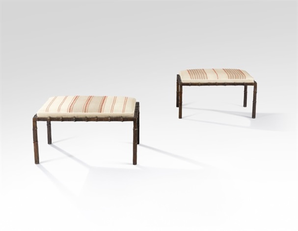 Two low Bambou bench, small version by Ingrid Donat on artnet