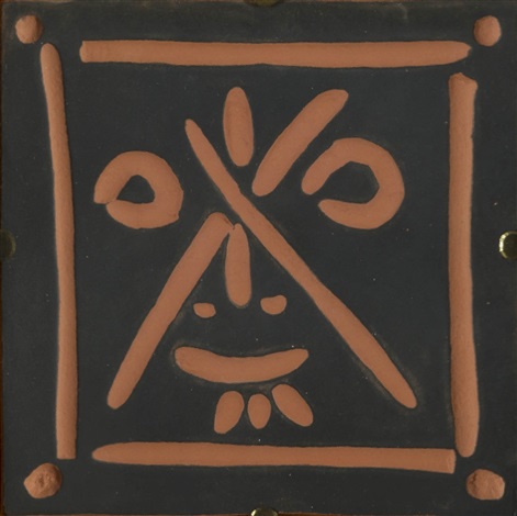 Visage aux Traits en X Face with X-Shaped Features by Pablo Picasso on ...