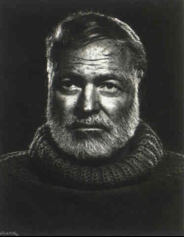 ERNEST HEMINGWAY by Yousuf Karsh on artnet