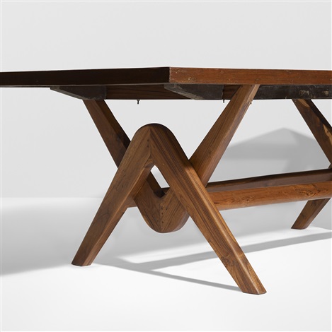Important Committee conference table from Chandigarh by Le Corbusier ...