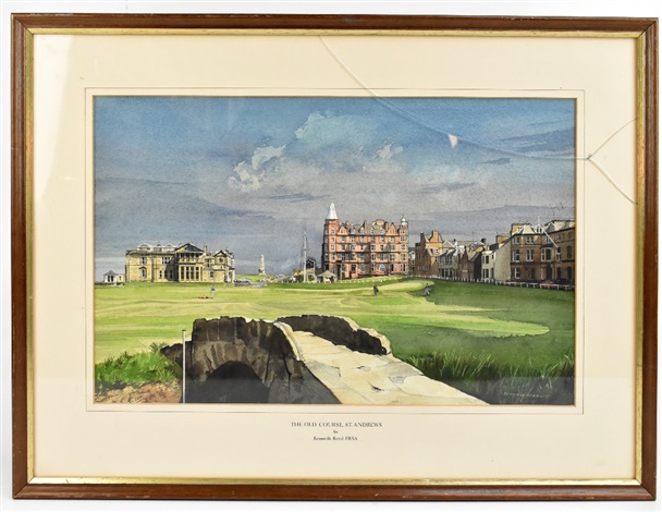 The Old Course by Kenneth Reed on artnet