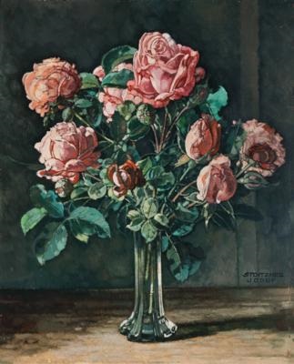 Stillleben mit Rosen Stillife with Roses by Josef Stoitzner on artnet