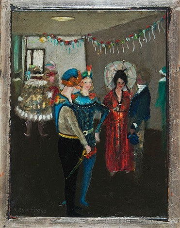 Kostümball by Albert Ebert on artnet