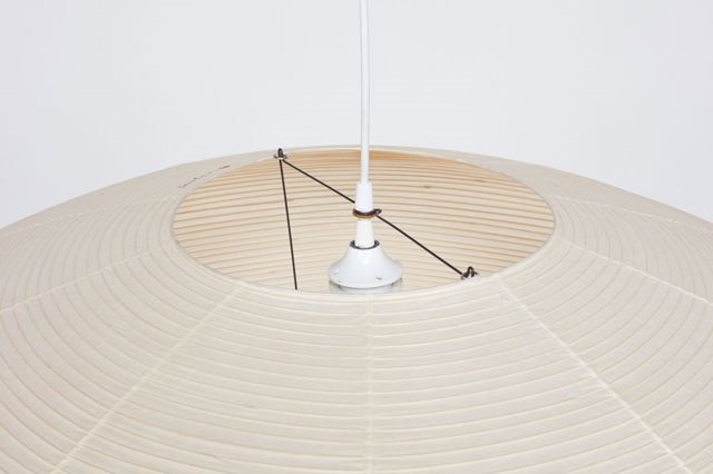 Large Akari Saucer light sculpture, model no. 15A by Isamu Noguchi on ...