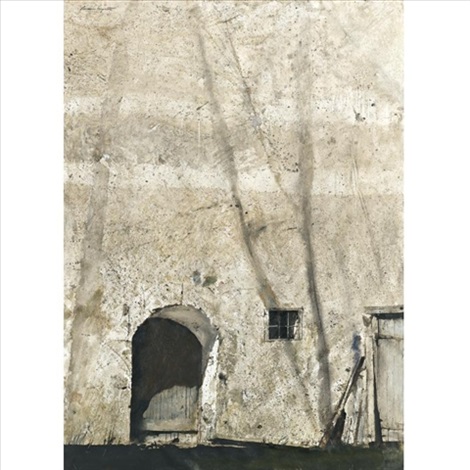 Lenape barn by Andrew Wyeth on artnet