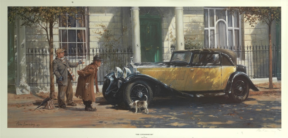 The Connoisseurs, signed limited edition print after Alan Fearnley by Alan Fearnley on artnet