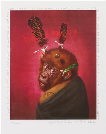 Portrait of Baby Tony, 2002 by Donald Roller Wilson on artnet