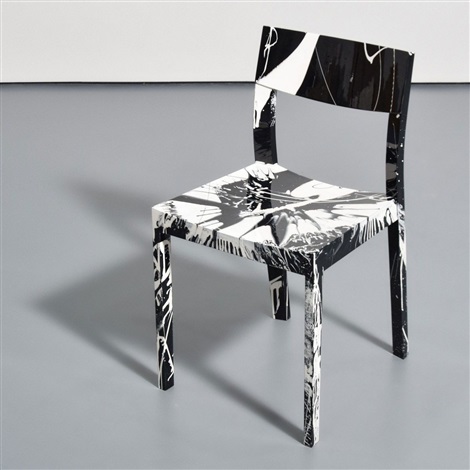 Damien Hirst Beautiful Brainwashing Narcissit Spin Chair by Damien ...