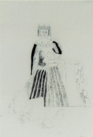 The rescued princess by David Hockney on artnet