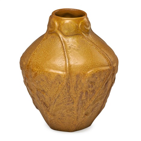 Vase with poppy pods by Van Briggle Pottery Co. on artnet