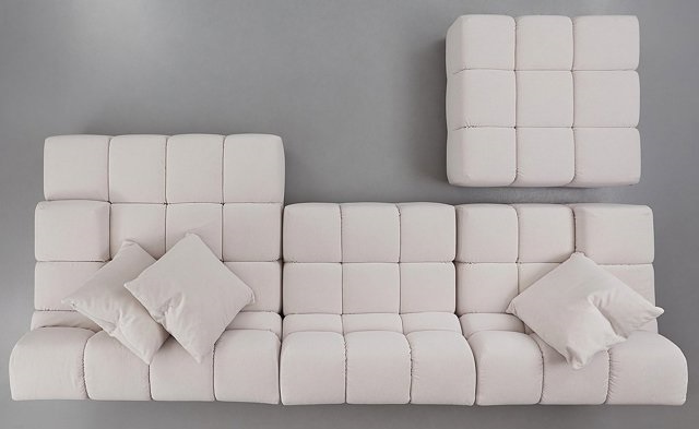 A Tufty Time sofa by Patricia Urquiola on artnet