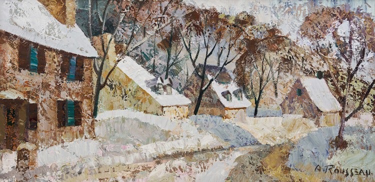 Le Chemin des Foulons by Albert Rousseau on artnet