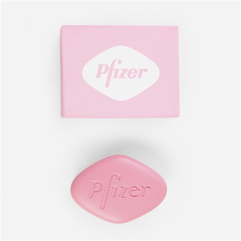 Pfizer VGR 100mg Pink by Damien Hirst on artnet