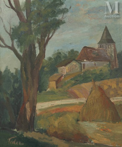 Paysage estival by Adolphe Aizik Feder on artnet