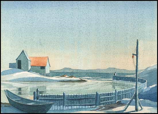 Still shore by Christopher Pratt on artnet