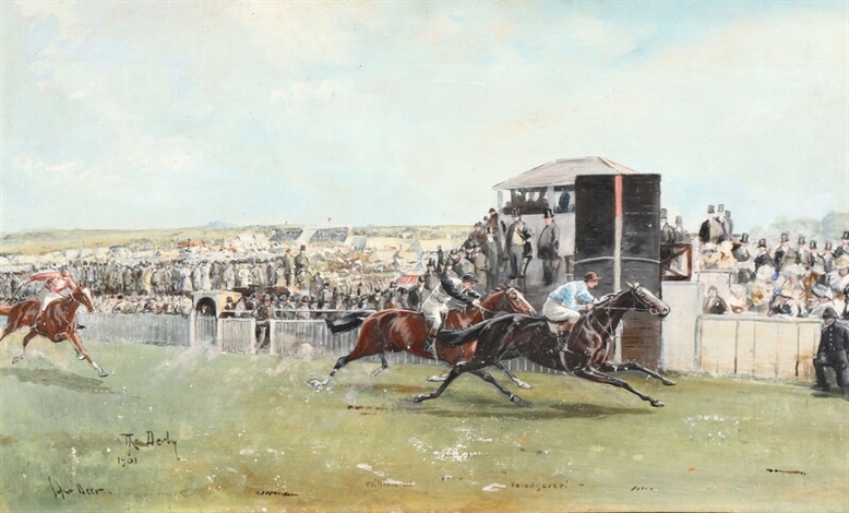 The Derby 1901 by John Beer on artnet