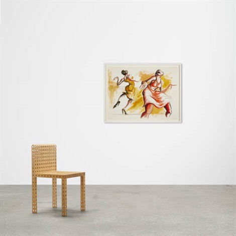 Sugar Shack Sketch 3 by Ernie Barnes on artnet