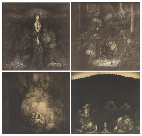 Trollåsen, SkogsråetHuldran, Putte och rot-trollen samt Moderskärlek by ...