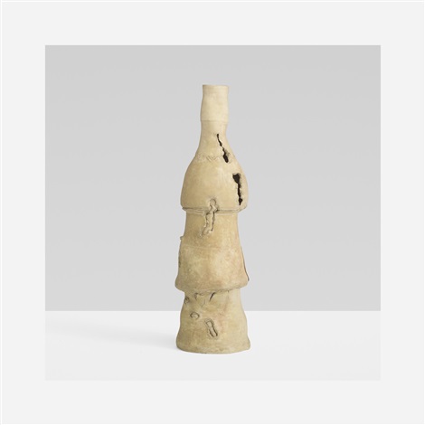 Monumental Stack Pot by Peter Voulkos on artnet