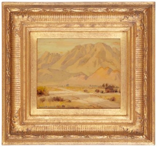 Santa Rosa Mountains From Coachella Valley by Alfred Richard Mitchell ...
