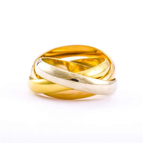 LES MUST DE CARTIER TRINITY RING by Cartier (Co.) on artnet