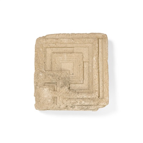 Two Mayan Revival Style Textile Blocks by Frank Lloyd Wright on artnet