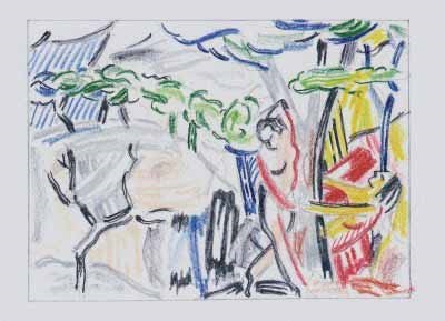 Landscape sketchbook w24 works by Roy Lichtenstein on artnet