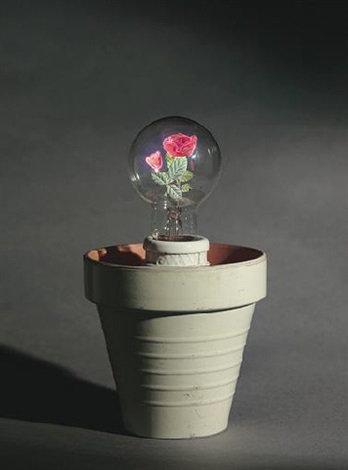 Barbara roses by Dan Flavin on artnet