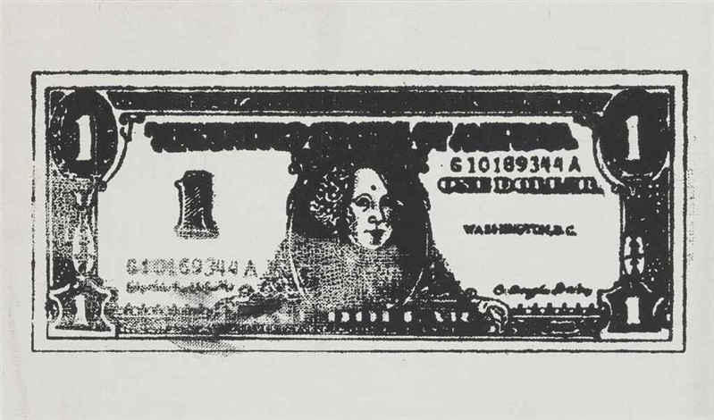 One Dollar Bill by Andy Warhol on artnet
