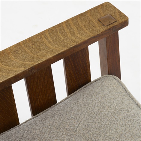 Straight arm rocker, model 323 by Gustav Stickley on artnet